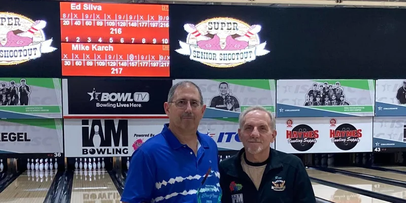 11thframe.com - Mike Karch edges Ed Silva to win 2023 South Point Super Senior Shootout 44-foot ...