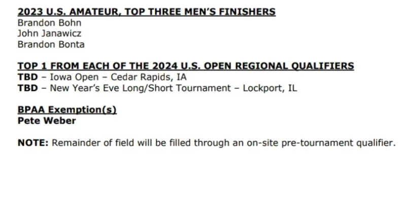 11thframe.com - Pete Weber gets BPAA exemption for 2024 U.S. Open