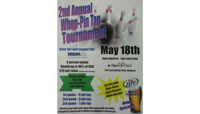 11thframe.com - Second annual MDA fundraiser tourney set for Bowl-A ...